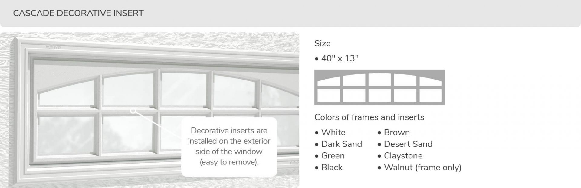 Vog design from Garaga Garage Doors